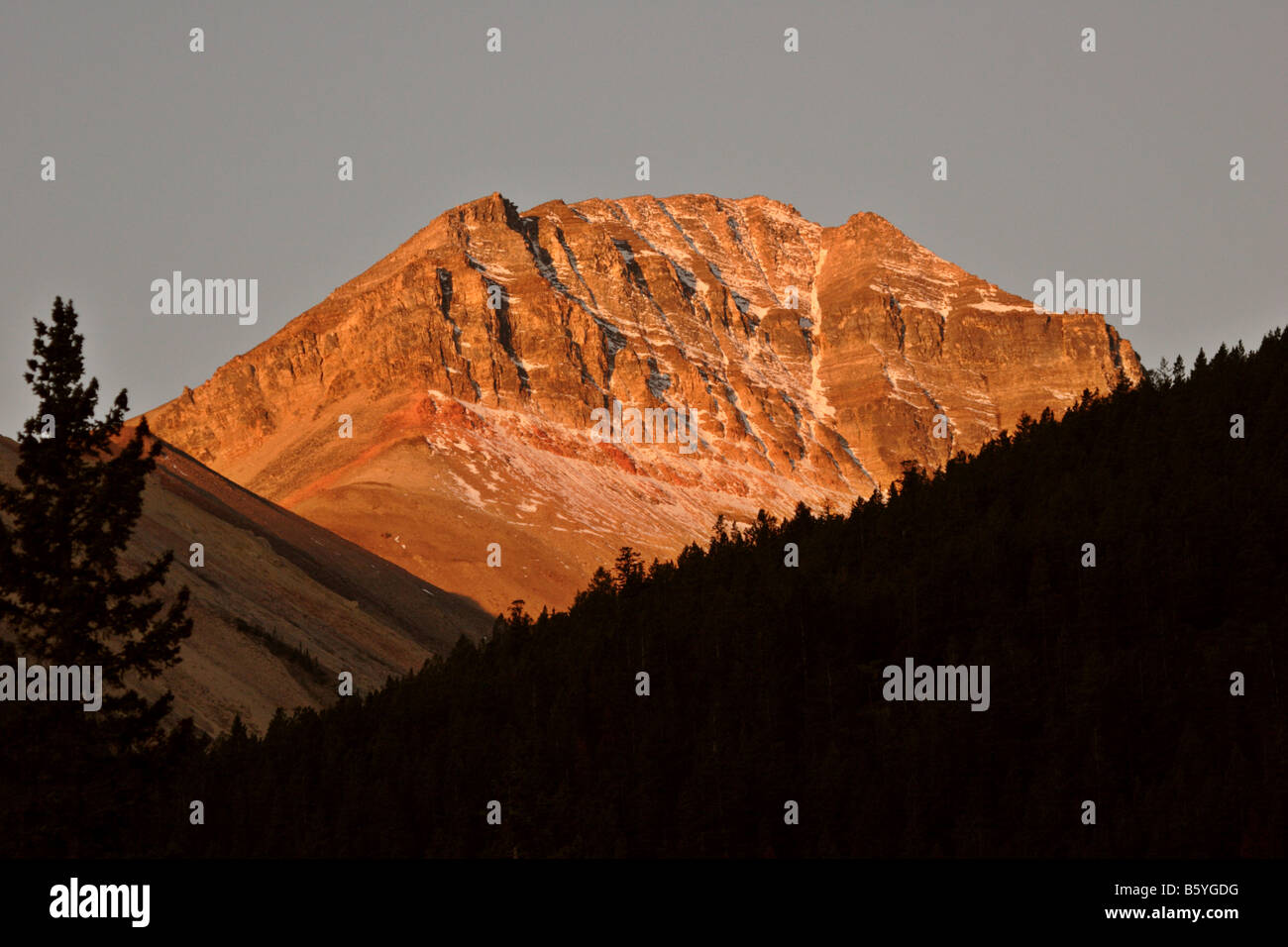 Rock Mountains in fall Stock Photo - Alamy