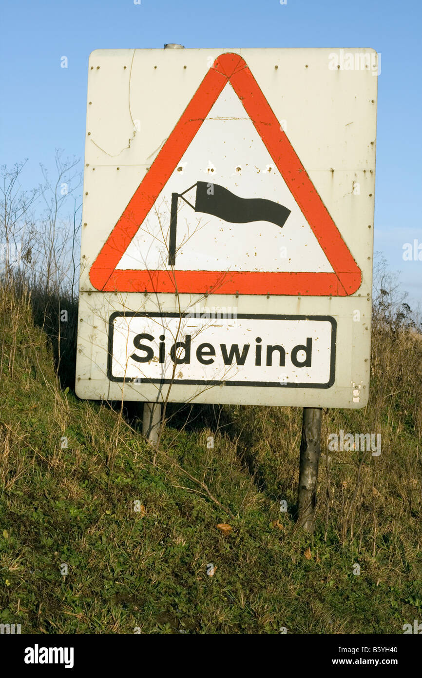 Sidewind sign Stock Photo, Royalty Free Image: 20889792 - Alamy