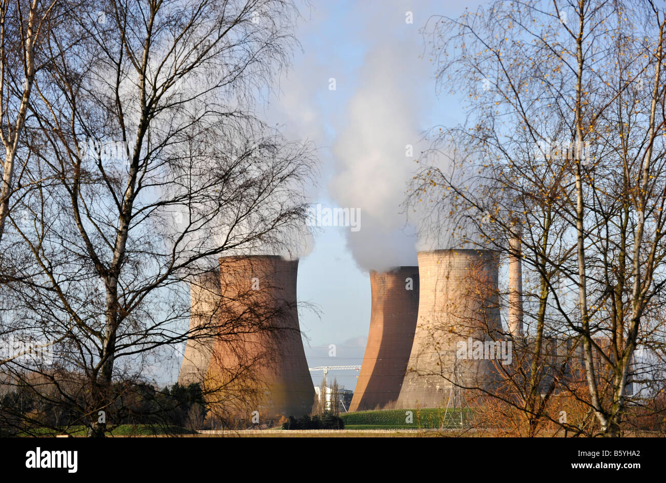 Rugeley power station Staffordshire England UK Stock Photo - Alamy