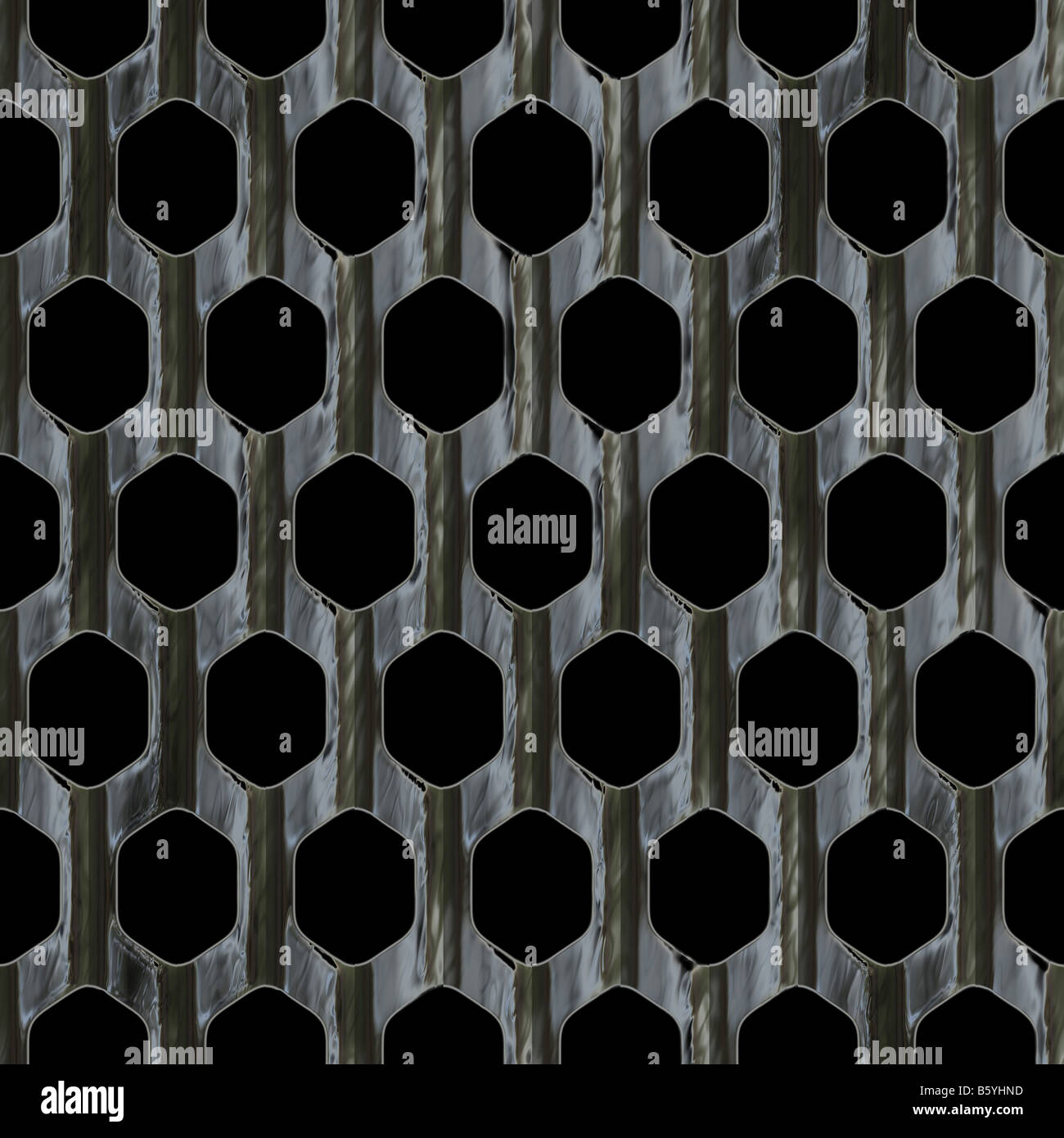 Steel wire mesh that tiles seamlessly as a pattern in any direction ...