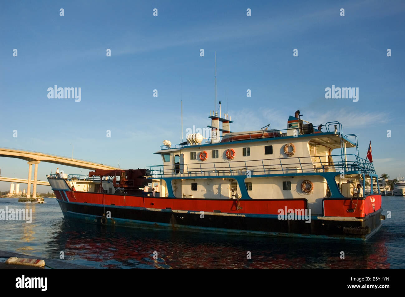 Mail Boat, Nassau, New Providence, Bahamas Stock Photo - Alamy