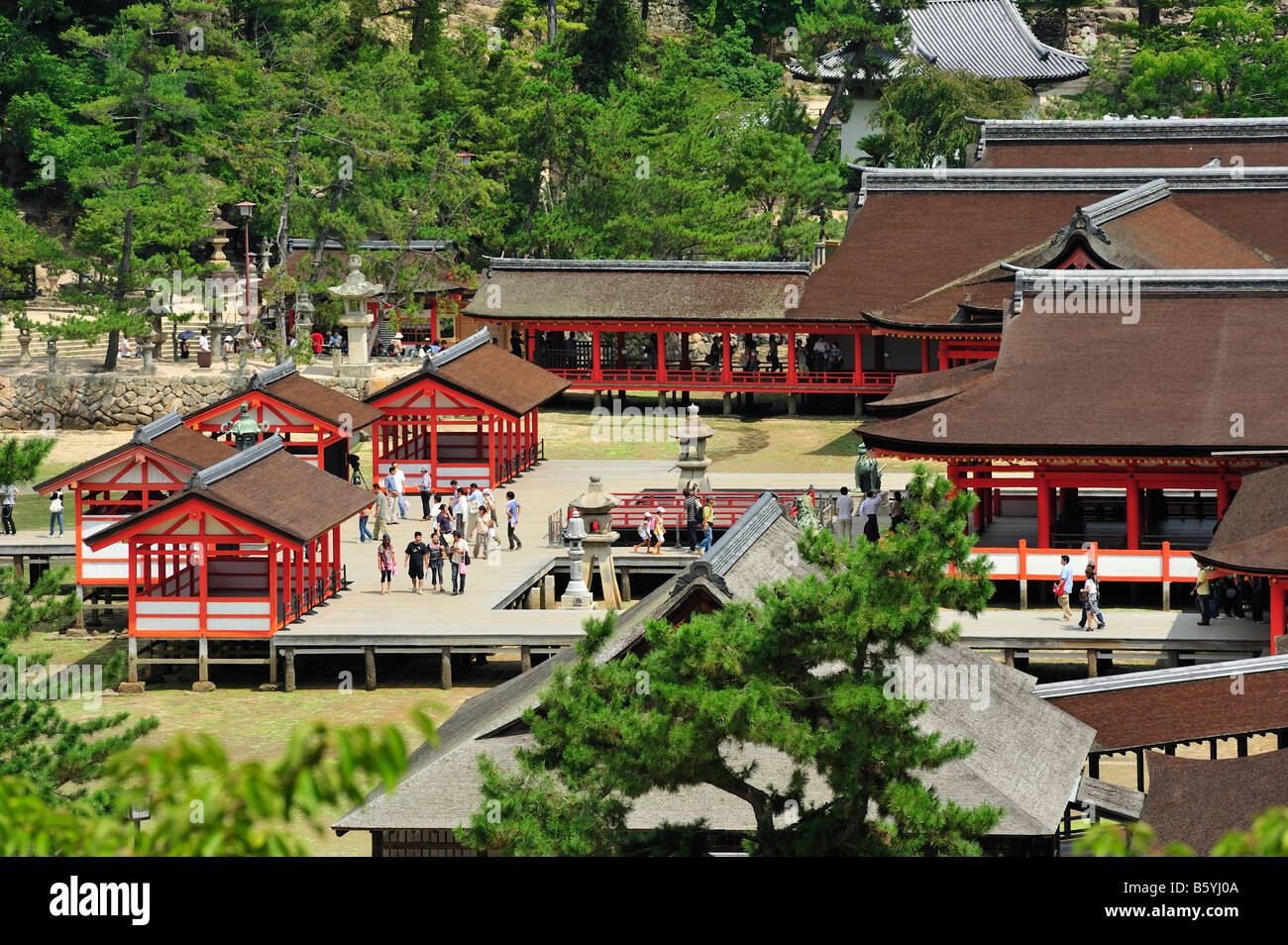 Itsukushima Jinja Miyajima cho Hatsukaichi Hiroshima Prefecture Japan ...