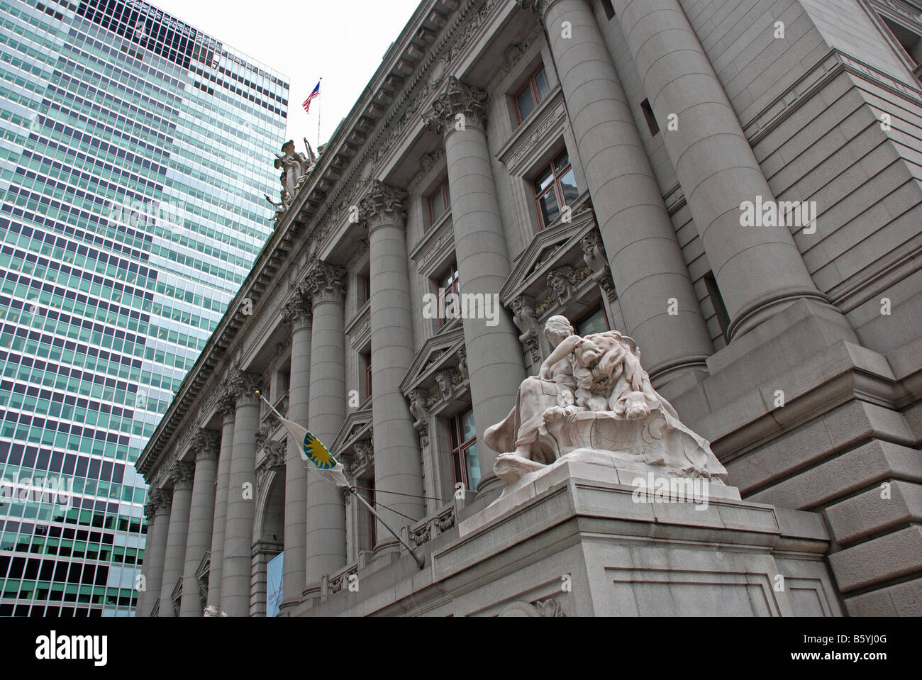 Customs House Gallery Battery Park New York Stock Photo - Alamy