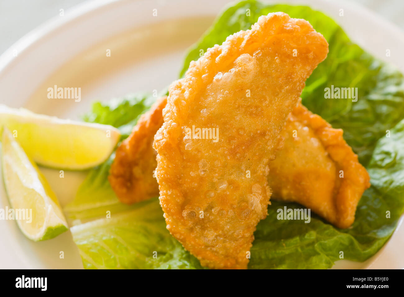 empanada peruana Peruvian food Santa Barbara California Stock Photo - Alamy