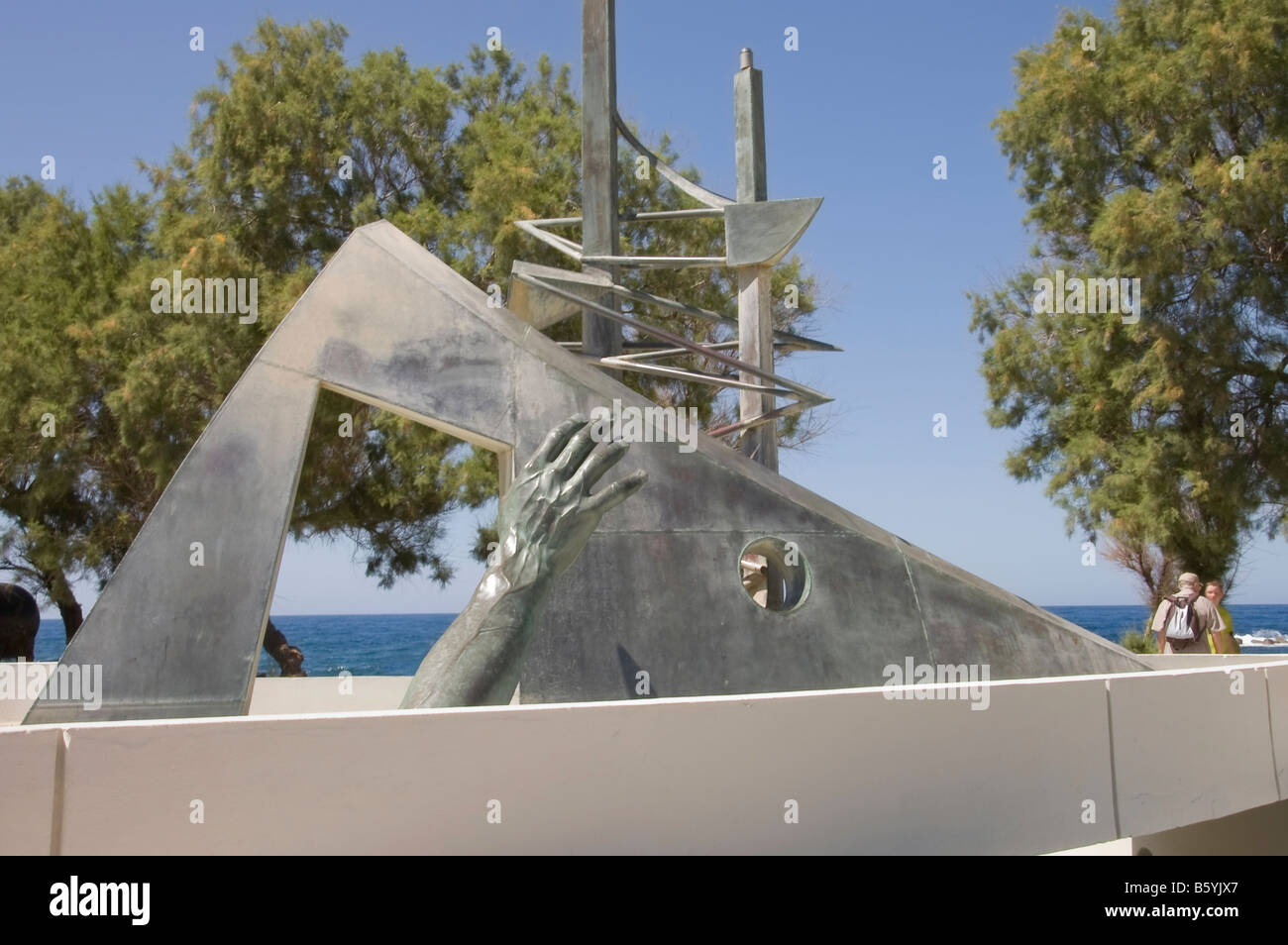 Bronze chania monument hi-res stock photography and images - Alamy