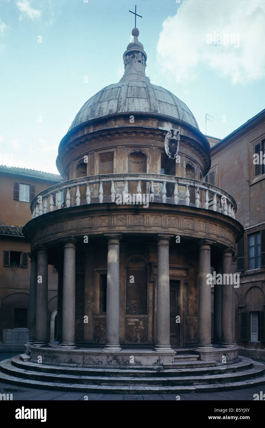 Tempietto rome hi-res stock photography and images - Alamy