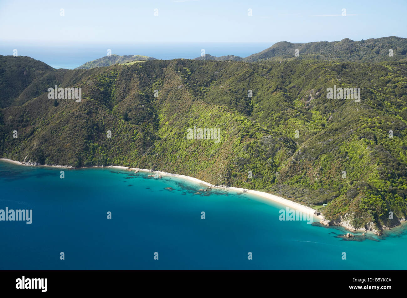 Uarau Point Wainui Bay Abel Tasman National Park Nelson Region South ...