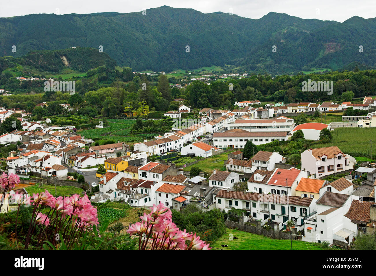 Village in azores island hi-res stock photography and images - Alamy