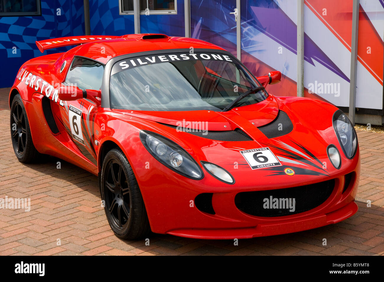 Lotus Elise at Silverstone Race Track Stock Photo - Alamy