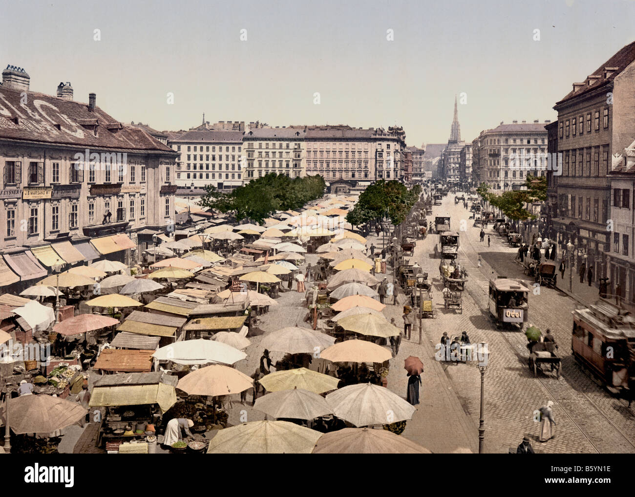 Naschmarkt, Vienna, Austria Stock Photo - Alamy