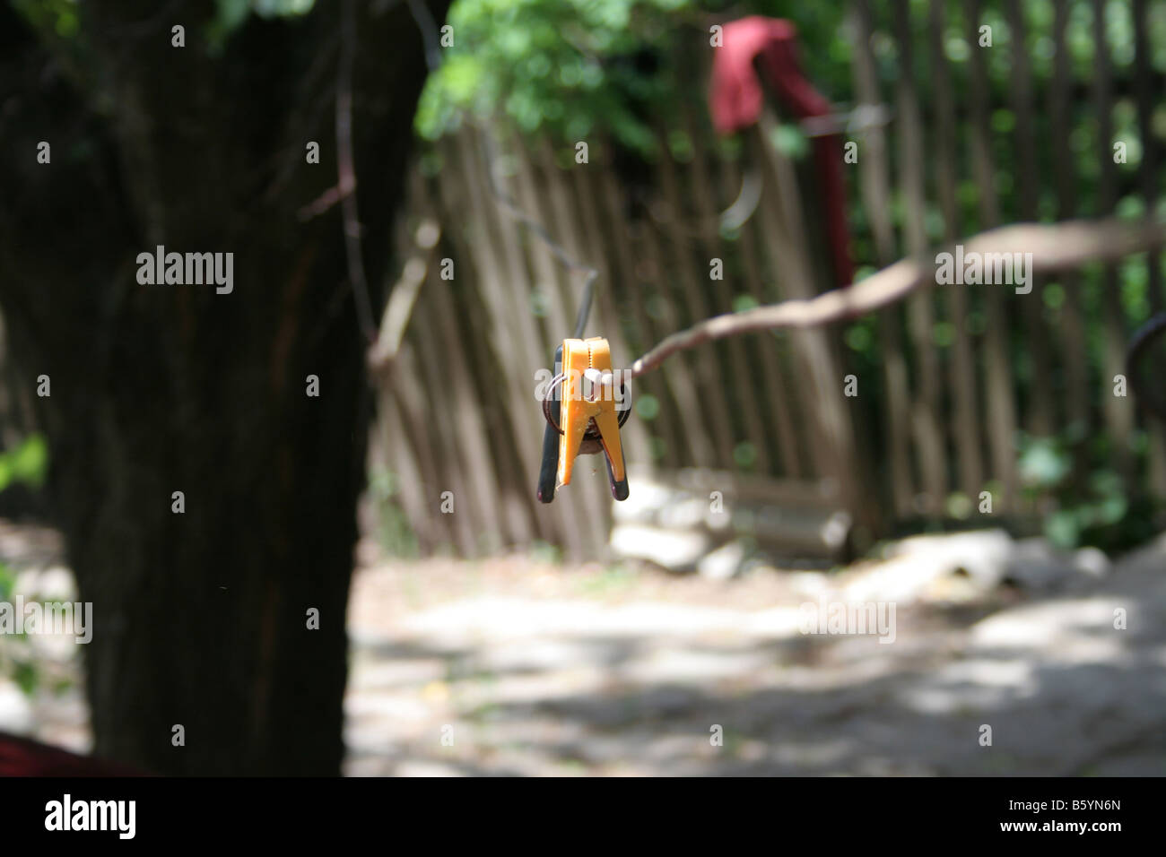 Laundry pinchers hi-res stock photography and images - Alamy