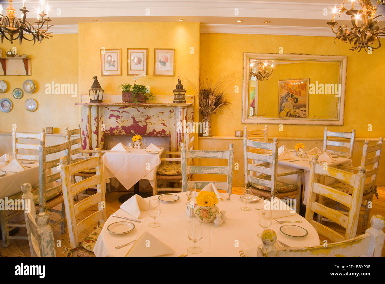Stella Mares Restaurant Santa Barbara California Stock Photo - Alamy