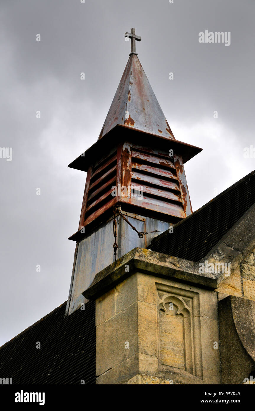 Church spire roof steeple hi-res stock photography and images - Alamy