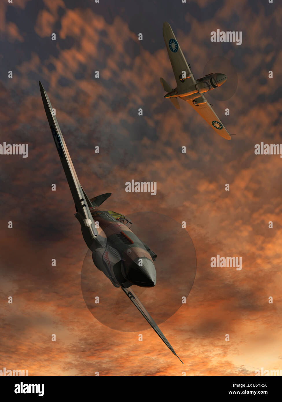 Ww2 american aircraft hi-res stock photography and images - Alamy