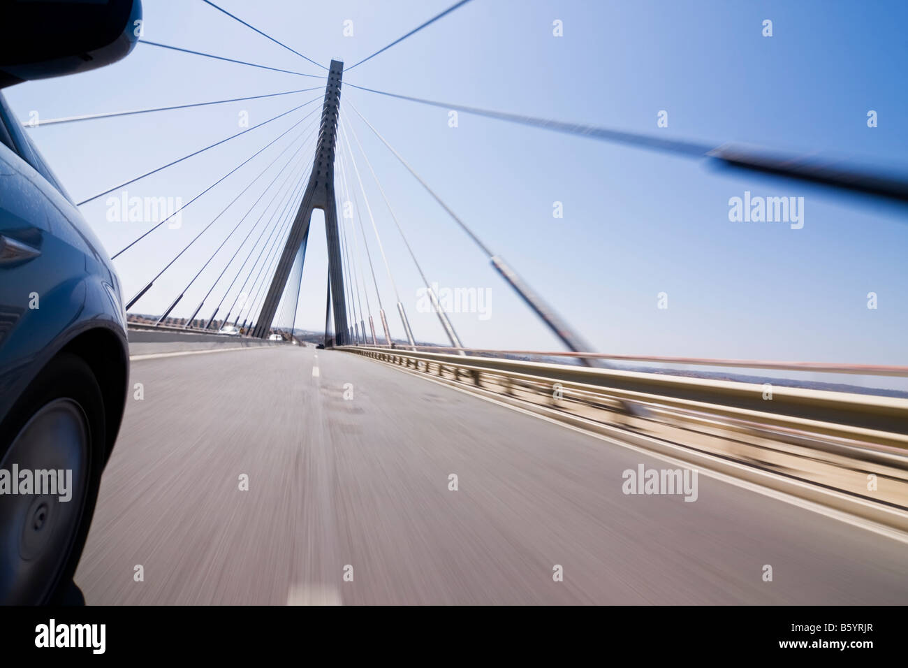 Motion high bridge over wide hi-res stock photography and images - Alamy