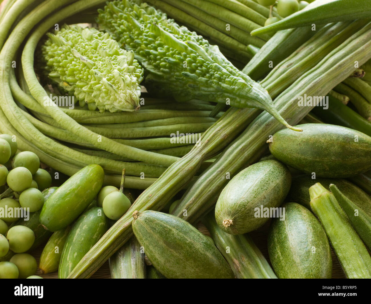 Selection of Asian Vegetables Stock Photo - Alamy