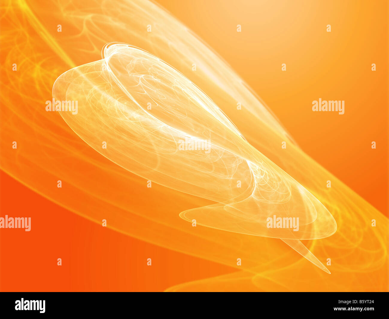 Abstract wallpaper illustration of wavy flowing energy and colors Stock ...