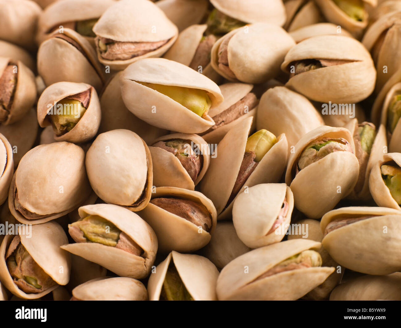 Pistachio Nuts In Shells Stock Photo - Alamy
