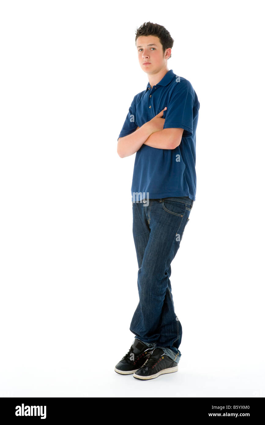 16 year old boy Cut Out Stock Images & Pictures - Alamy