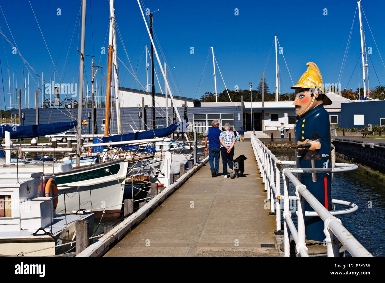 Geelong bollard sculptures hi-res stock photography and images - Alamy