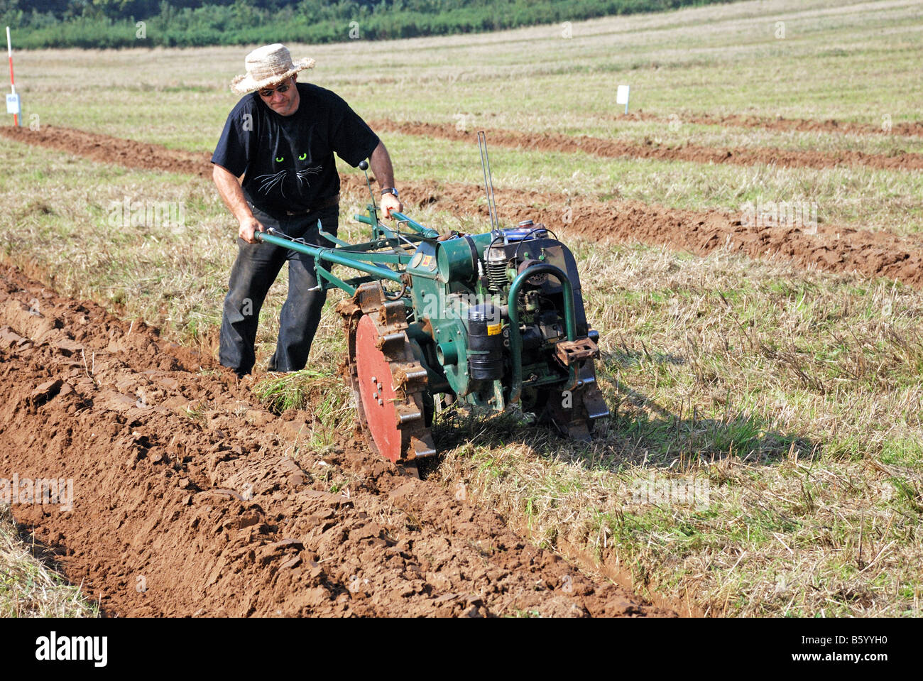 Two furrow plough hi-res stock photography and images - Alamy