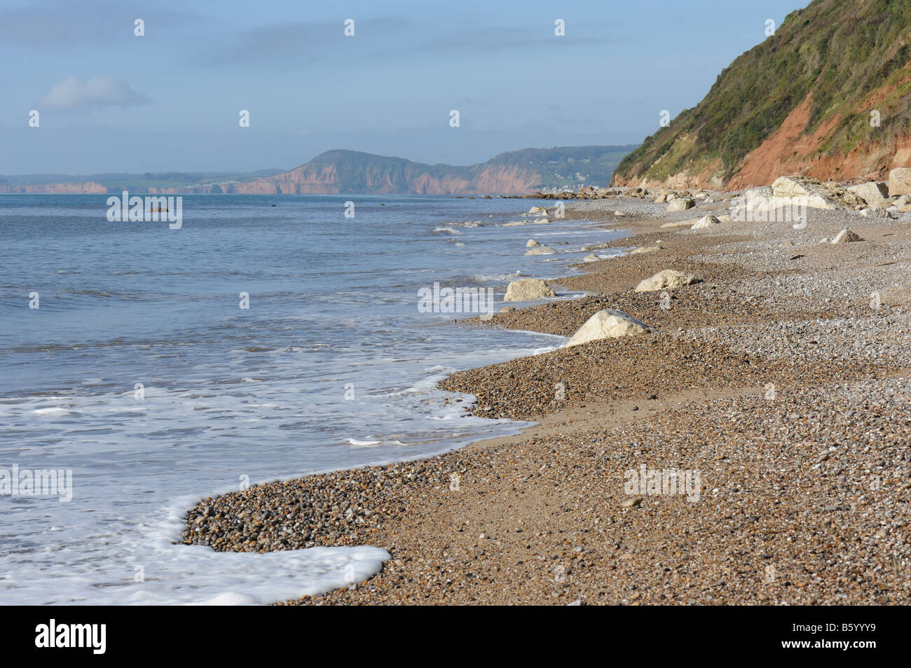 Pebble beach devon hi-res stock photography and images - Alamy