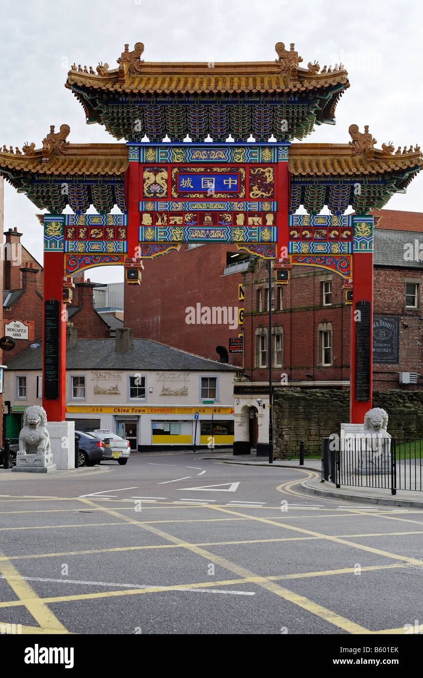 Chinatown in Newcastle-upon-Tyne Stock Photo - Alamy