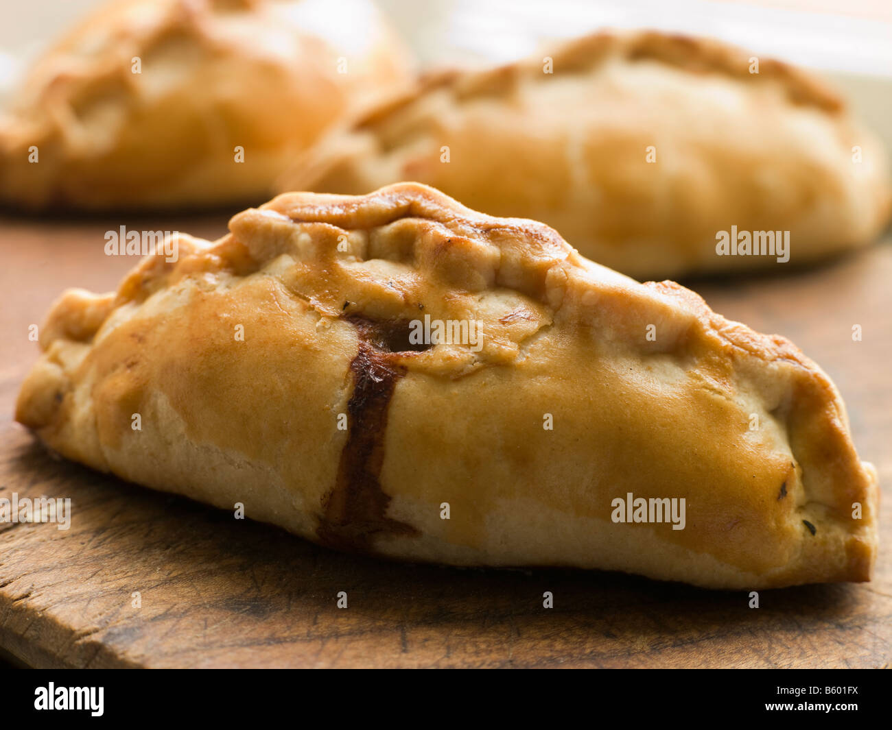 Traditional Cornish Pasties Stock Photo - Alamy