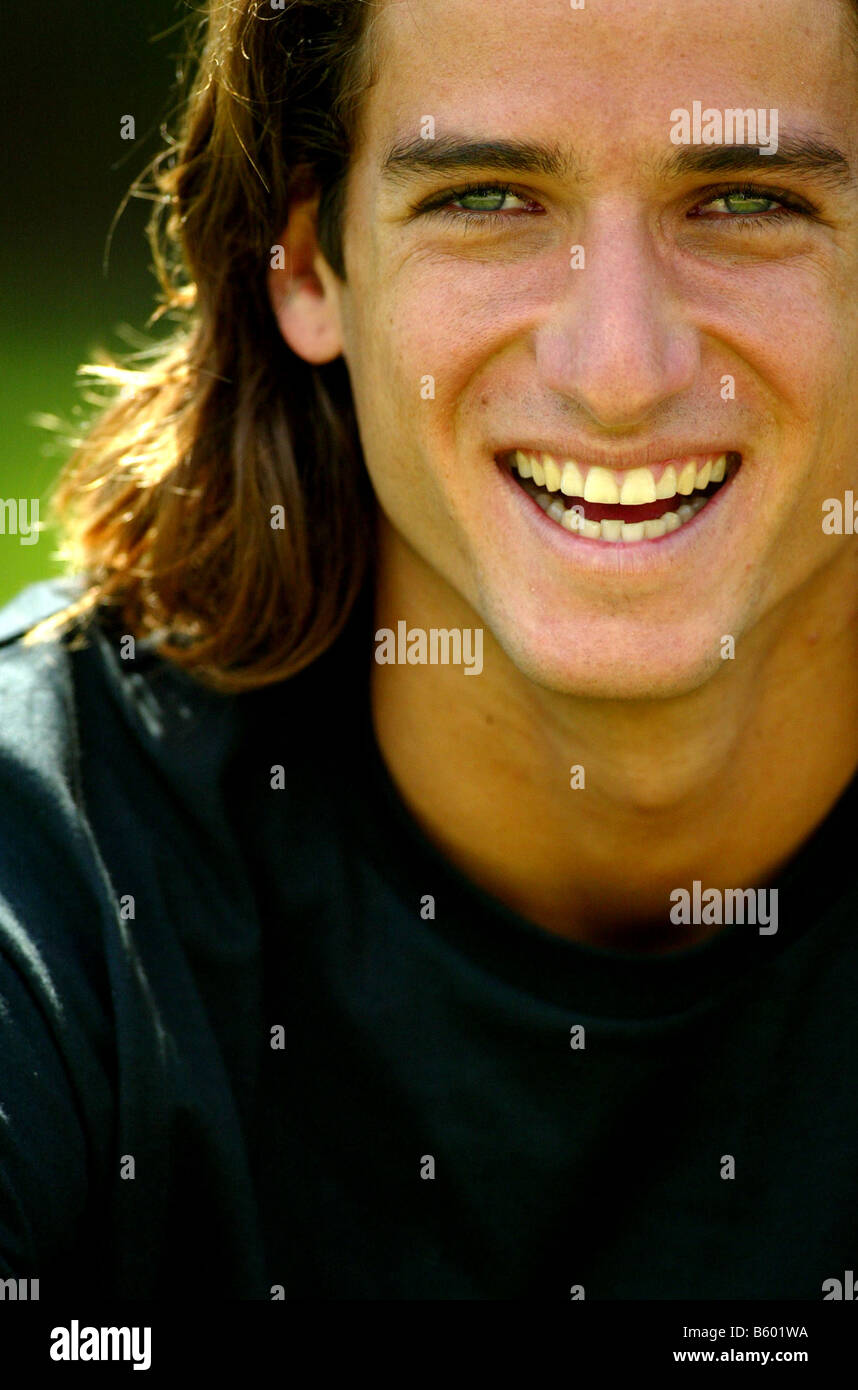 ATP Trofeo Conde Godo 2003 Feliciano Lopez October 19 2007 Stock Photo ...