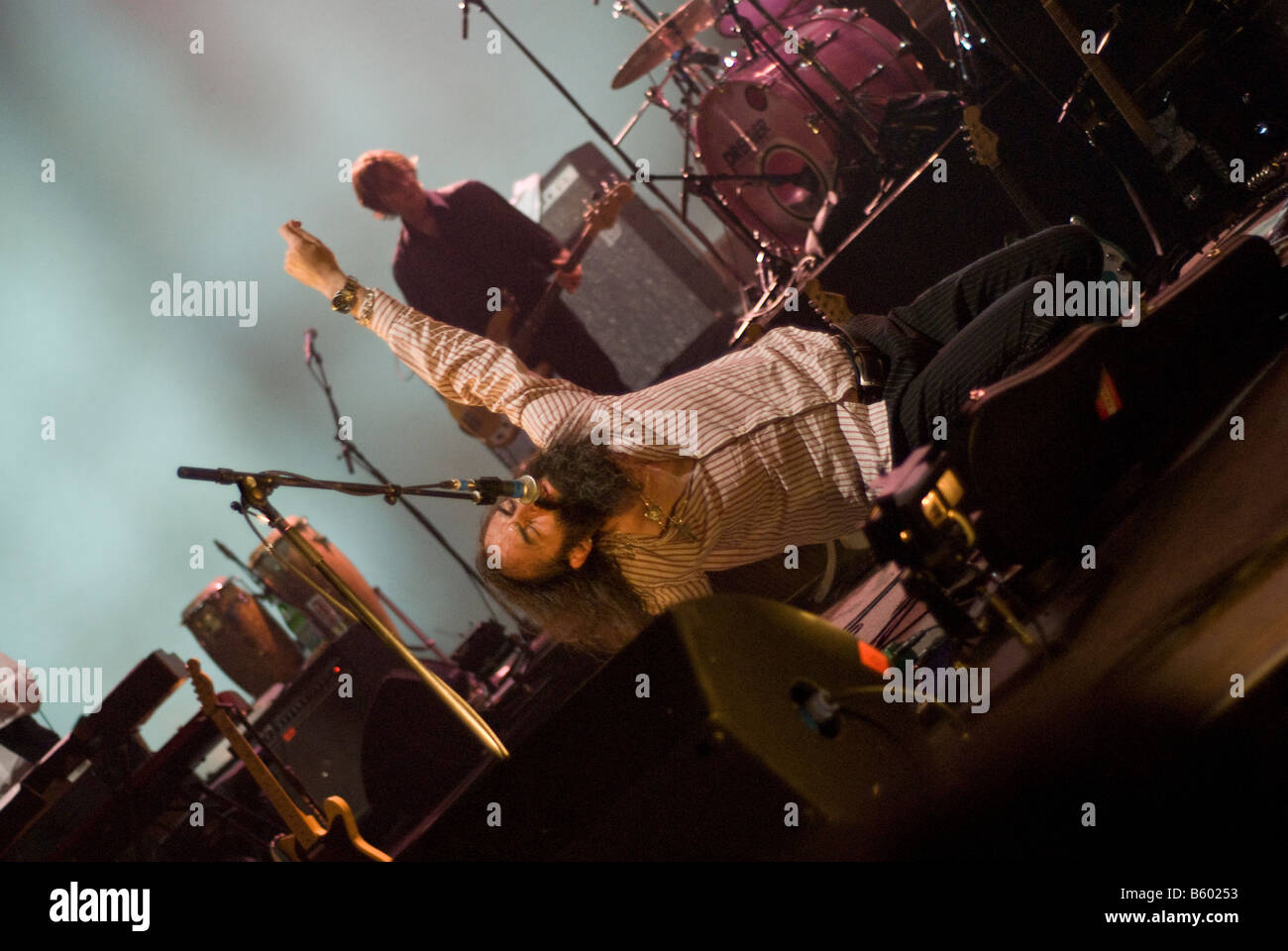 Warren Ellis, Nick Cave and the Bad Seeds, Rome, Italy, 2008 Stock ...