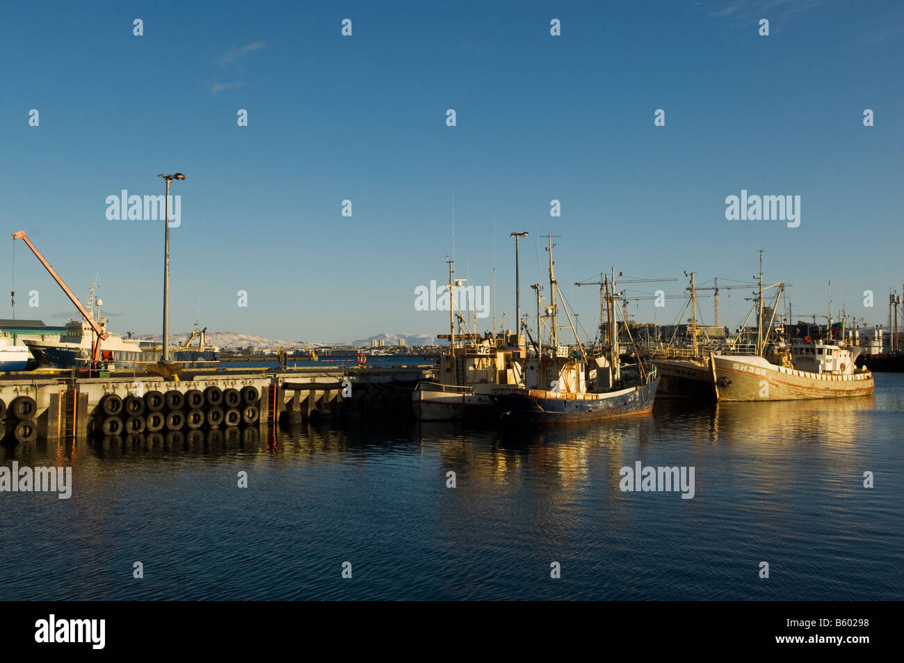 Reykjavik harbor 2008 Stock Photo - Alamy