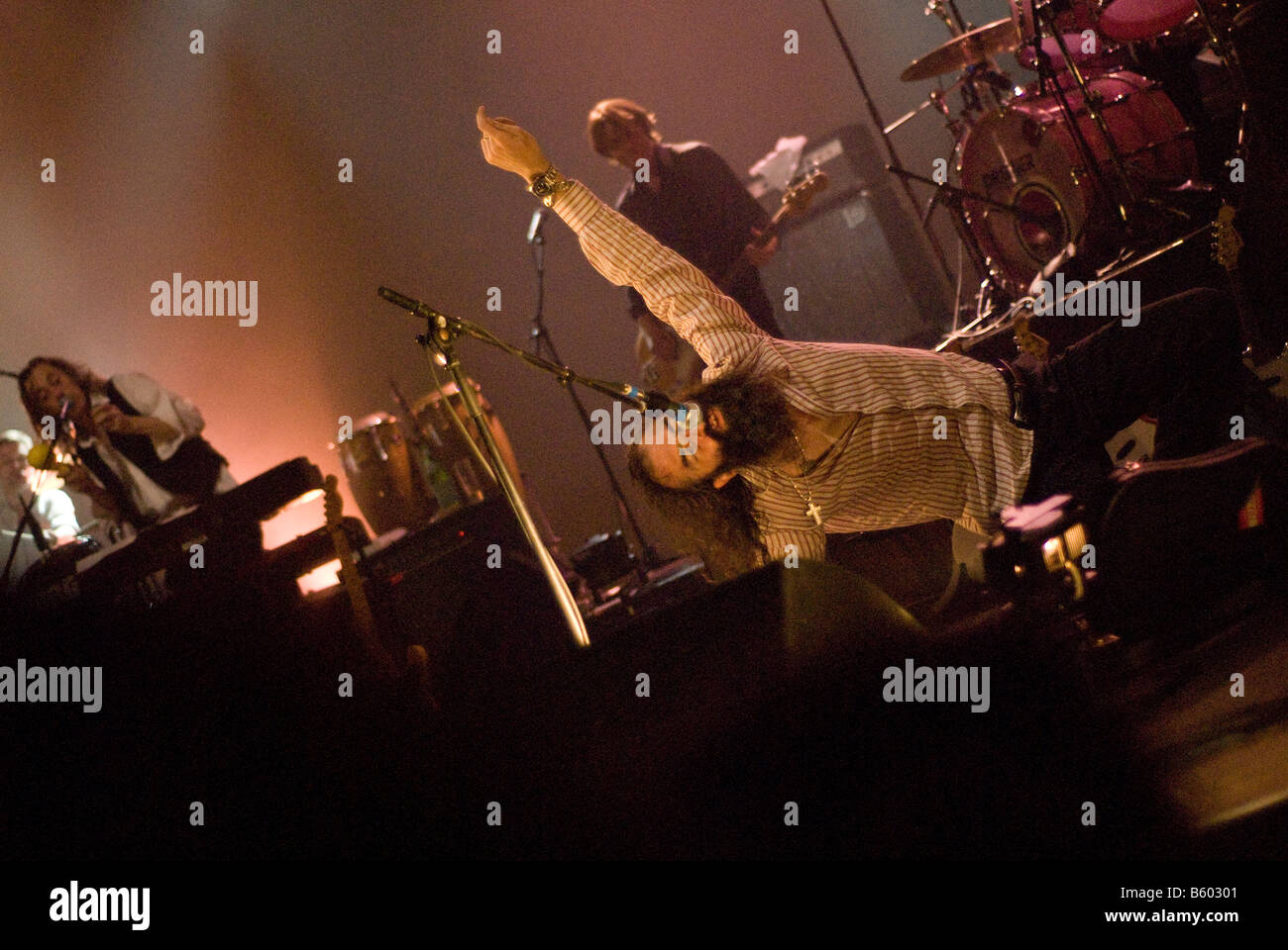 Warren Ellis, Nick Cave and the Bad Seeds, Rome, Italy, 2008 Stock ...