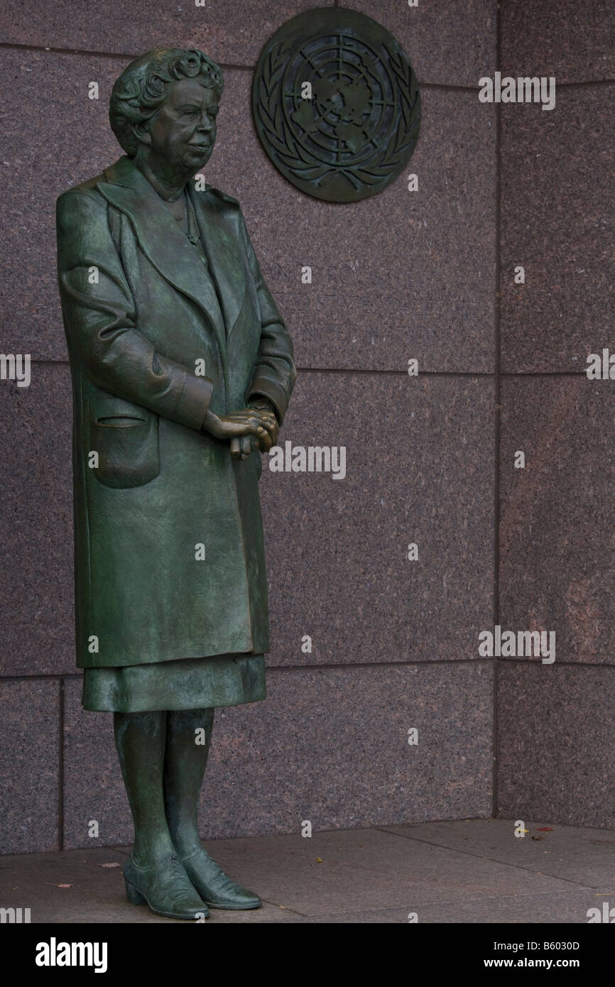 Eleanor roosevelt sculpture hi-res stock photography and images - Alamy