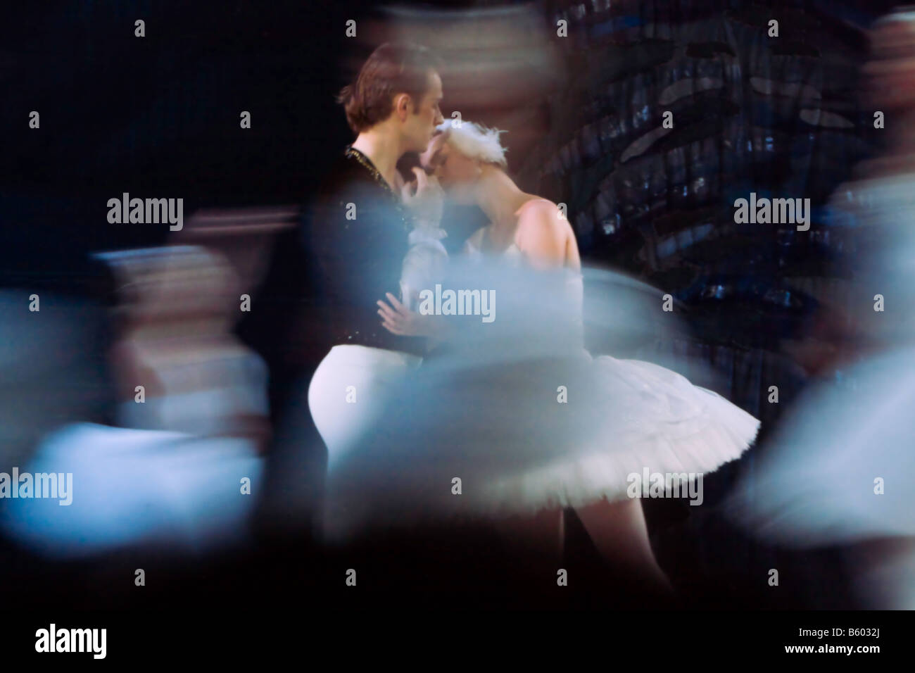 Classical Ballet Scene "Swan Lake Stock Photo - Alamy