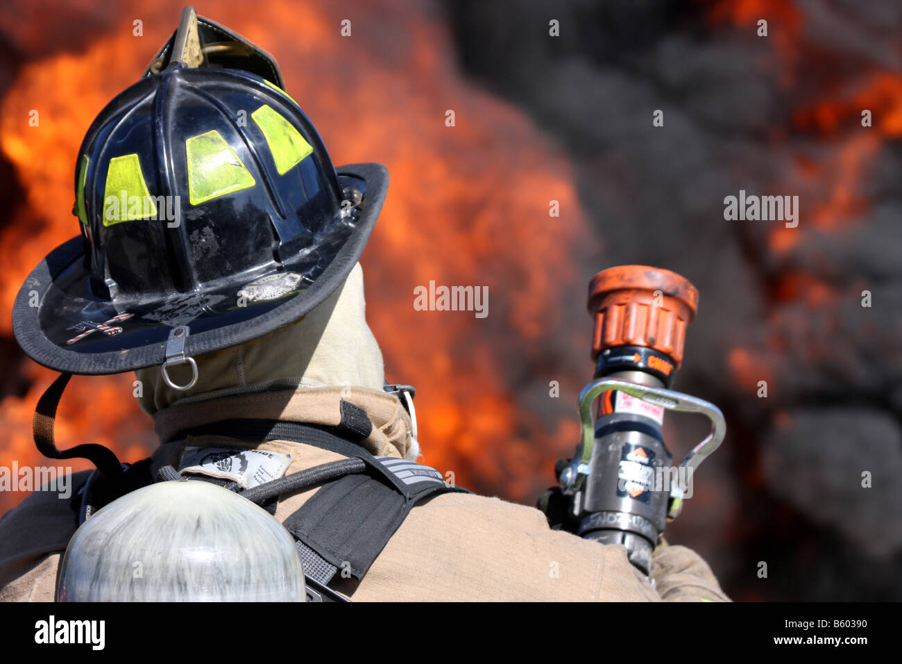 Firefighter in water under hi-res stock photography and images - Alamy