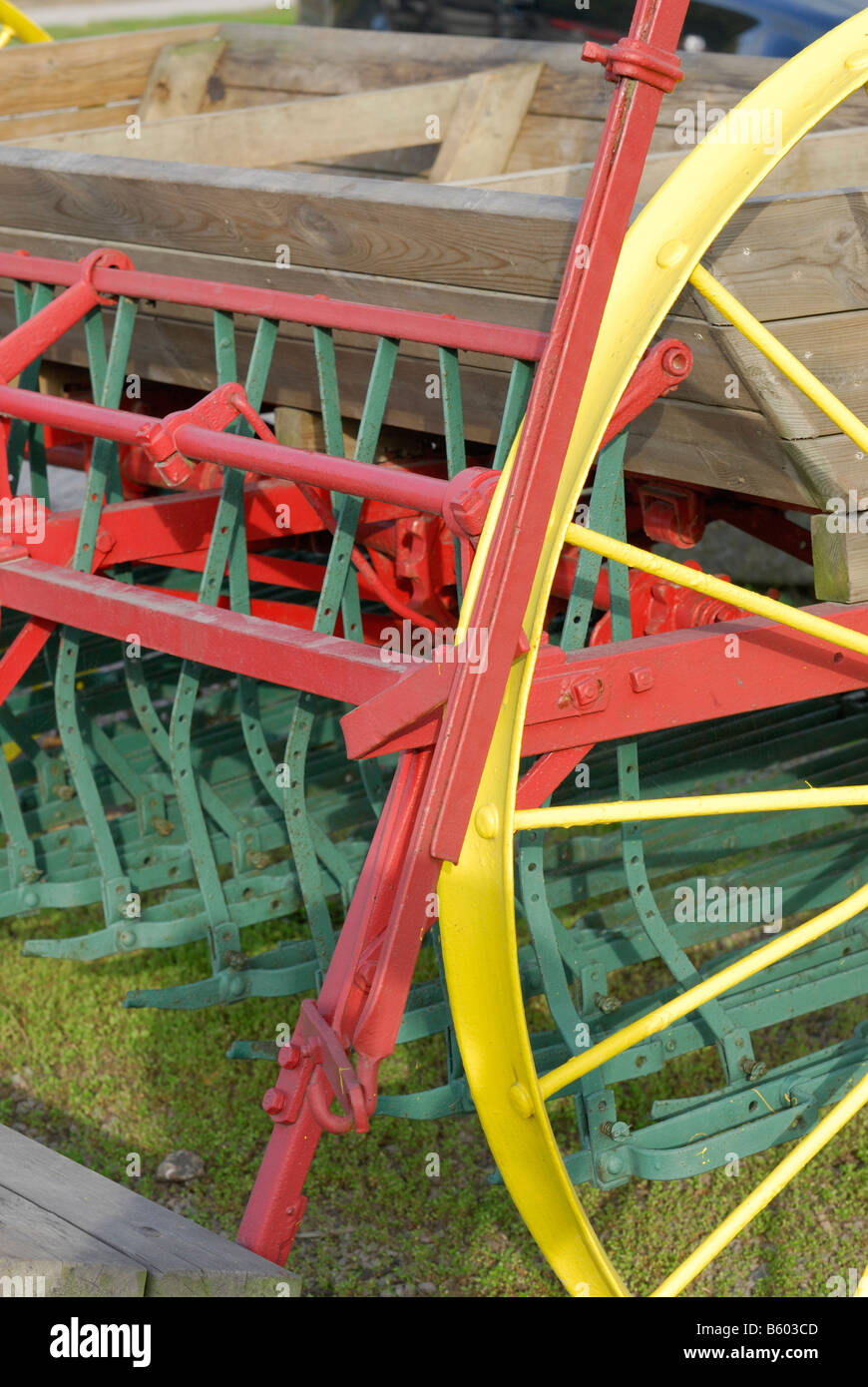 Harrow as kids attraction Sweden attraction park Stock Photo - Alamy