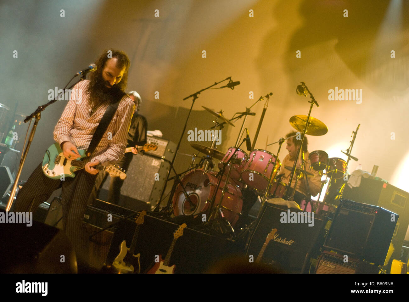 Warren Ellis Nick Cave and the Bad Seeds, Rome, Italy, 2008 Stock Photo ...
