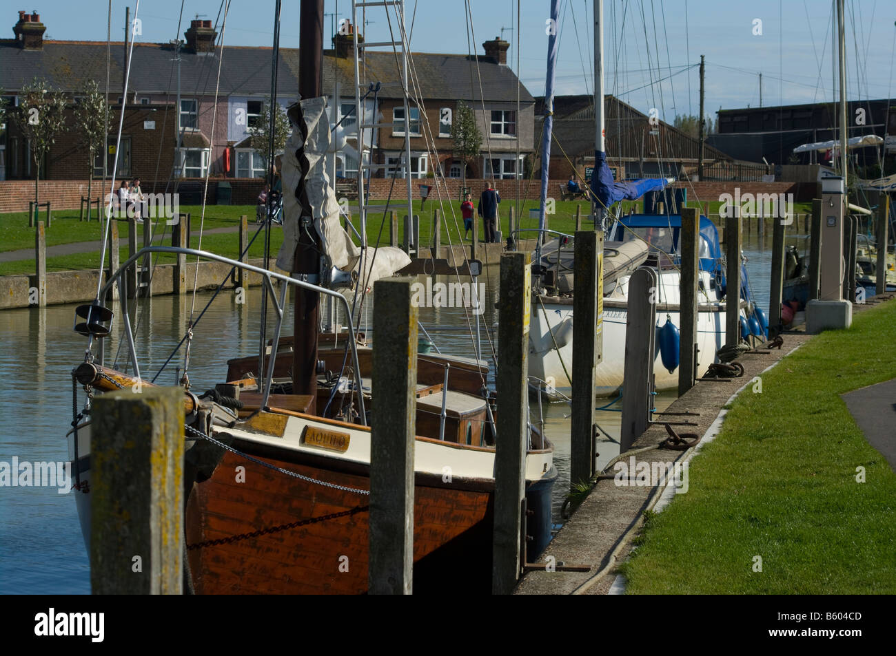 sailing Yachts Moored On The River Tillingham at the Historic Cinque ...