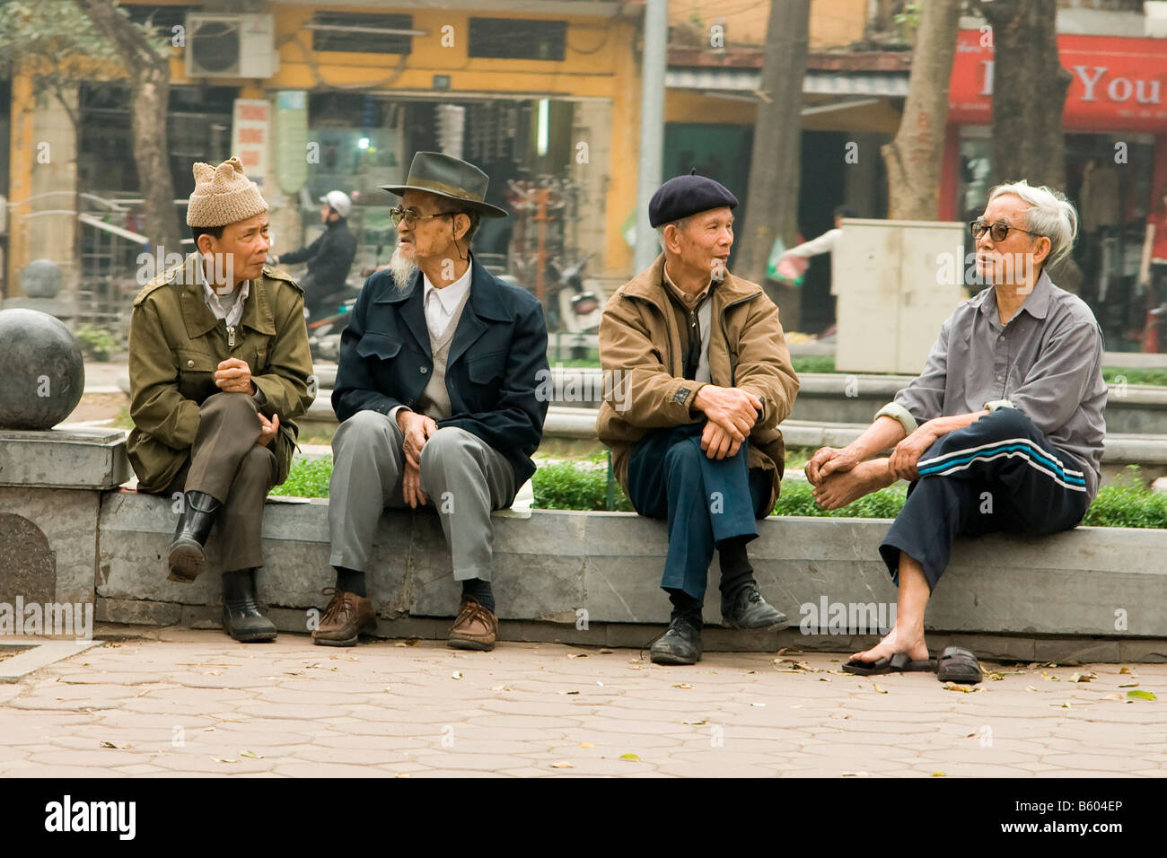 Vietnam old roadside patient pensioner people news middle woman stone ...