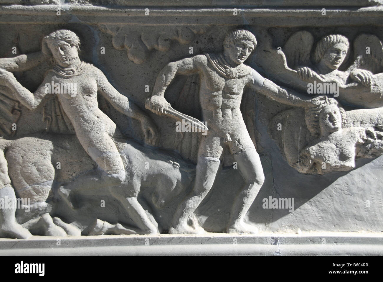 ancient relic at villa giulia etruscan museum in rome Stock Photo - Alamy
