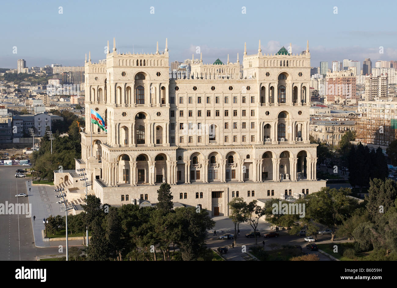 Government s House on Freedom square. Baku, Azerbaijan Stock Photo - Alamy