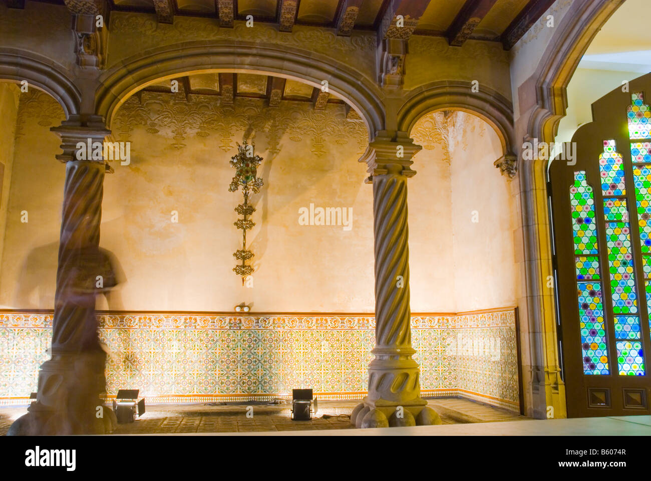 Casa Amattler designed by Gaudi on Passeig de Gracia street in Gracia ...