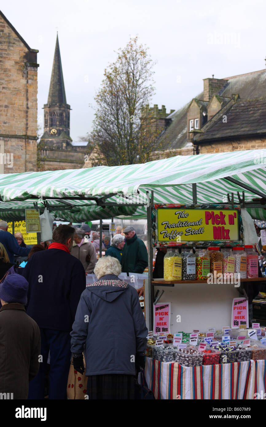 Bakewell Market, Bakewell, Derbyshire, England, U.K Stock Photo - Alamy
