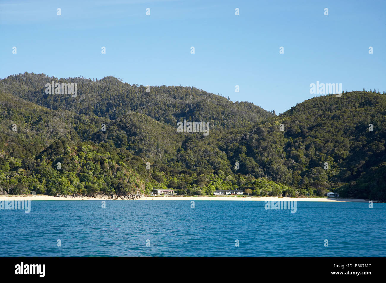 Boundary Bay Abel Tasman National Park Nelson Region South Island New Zealand Stock Photo - Alamy