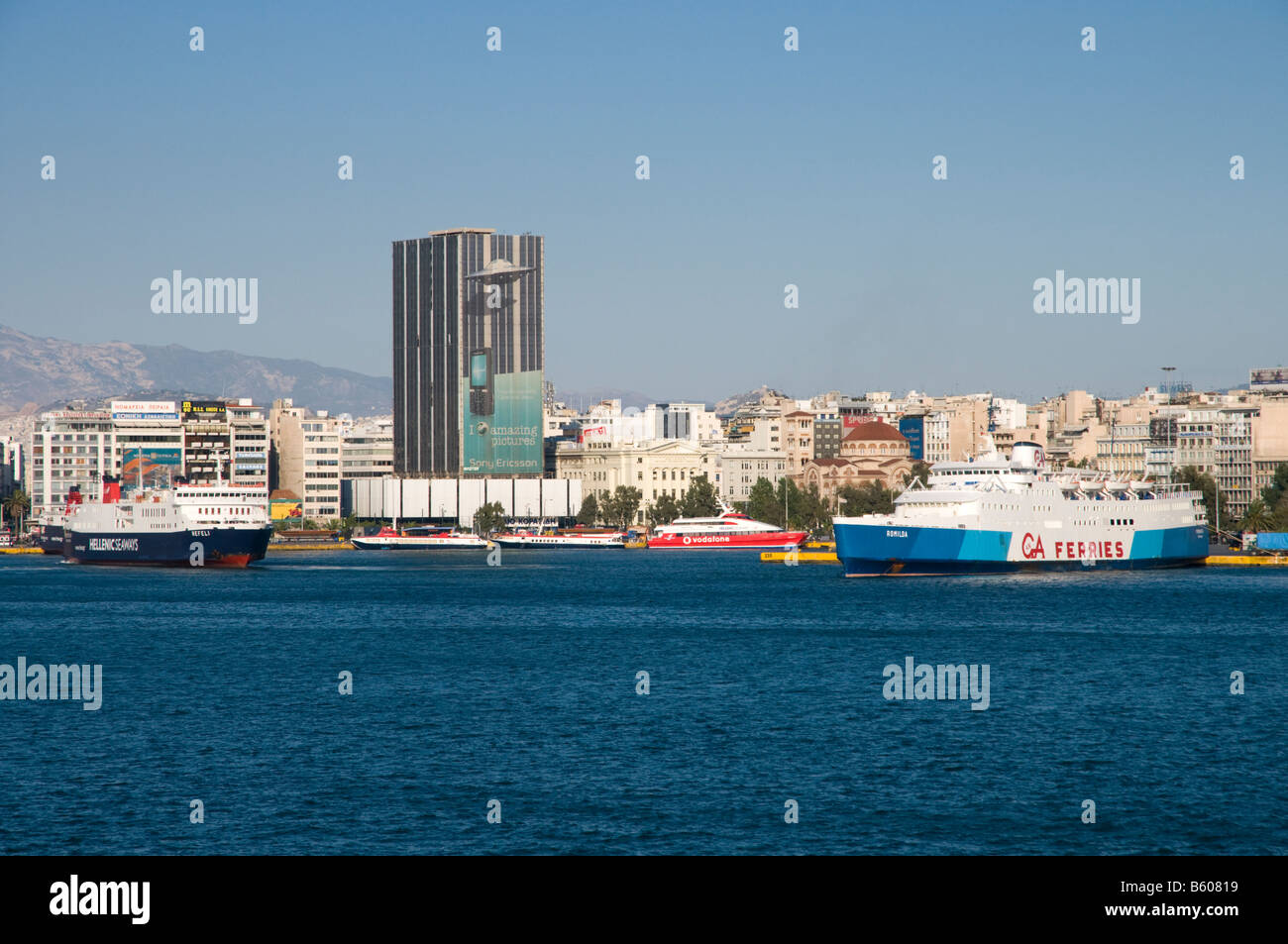 Port of Piraeus, Greece Stock Photo - Alamy