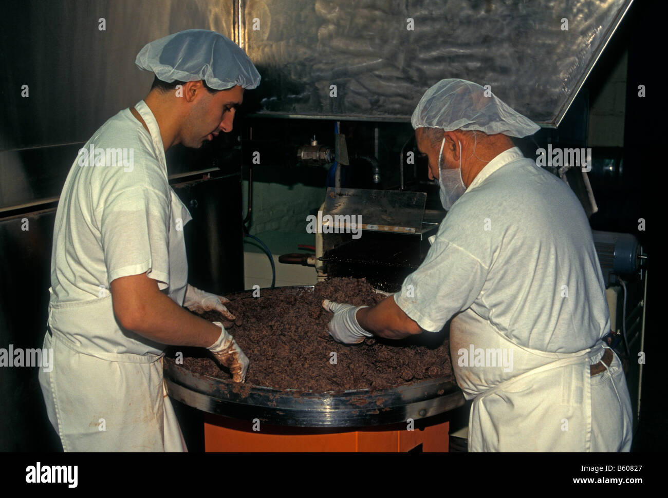People Working In A Chocolate Factory