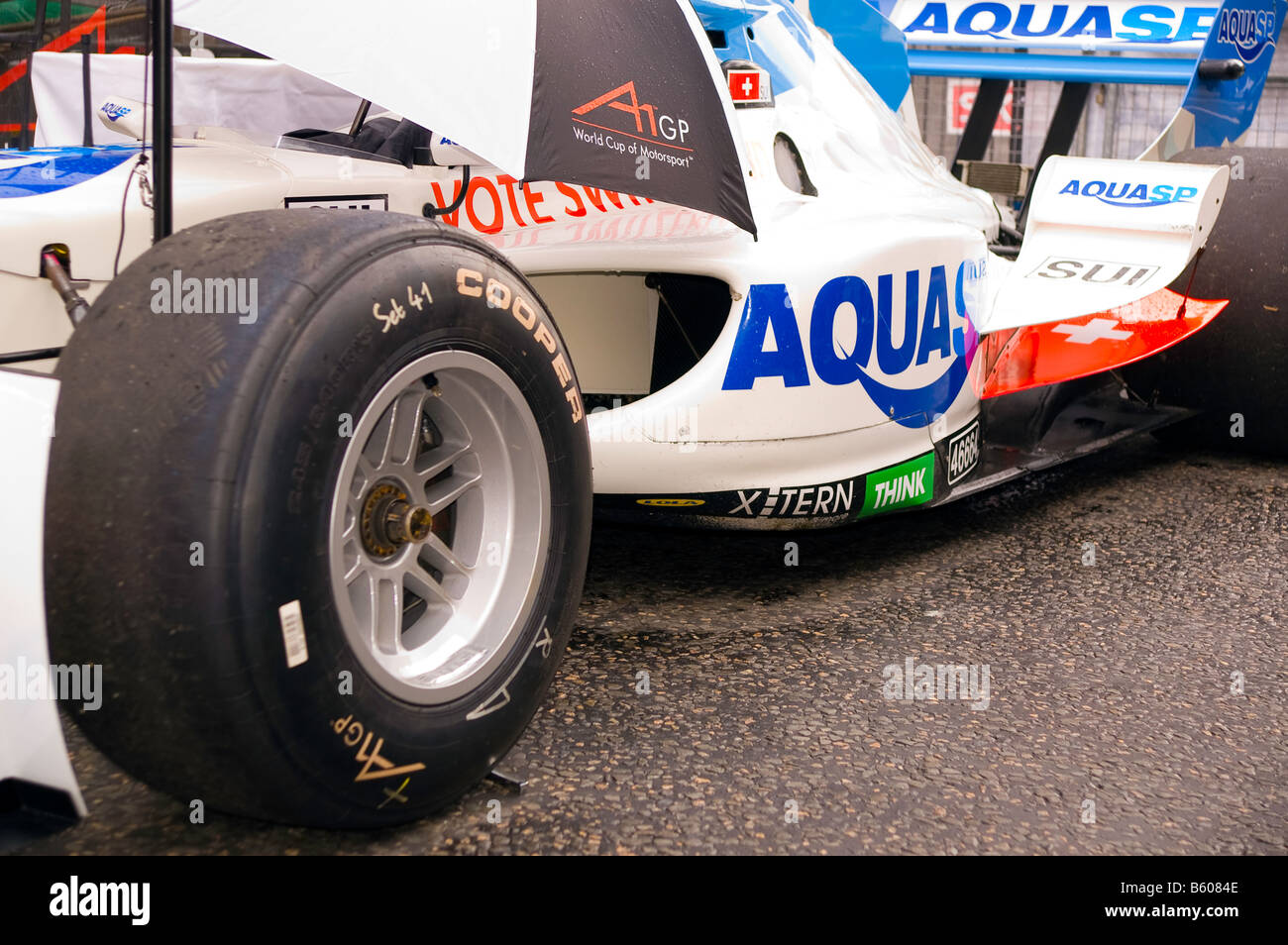 A1GP motor car on Regent's street, London Stock Photo - Alamy