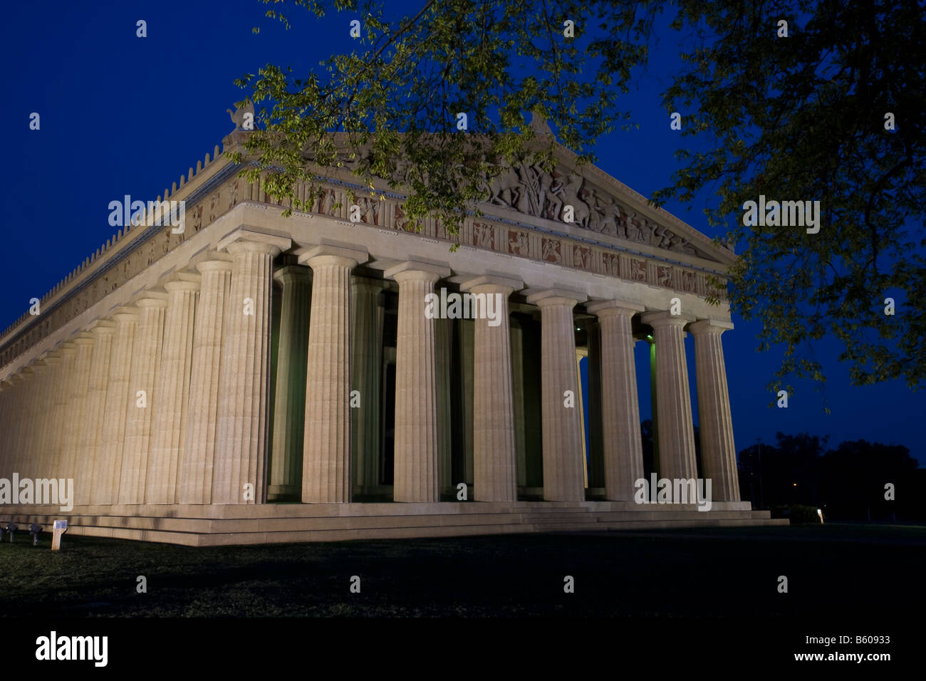 Parthenon replica in Nashville, Tennessee, USA Stock Photo - Alamy