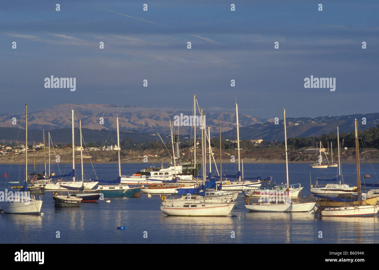 Boats, Monterey Bay, Monterey, California, America, USA Stock Photo - Alamy
