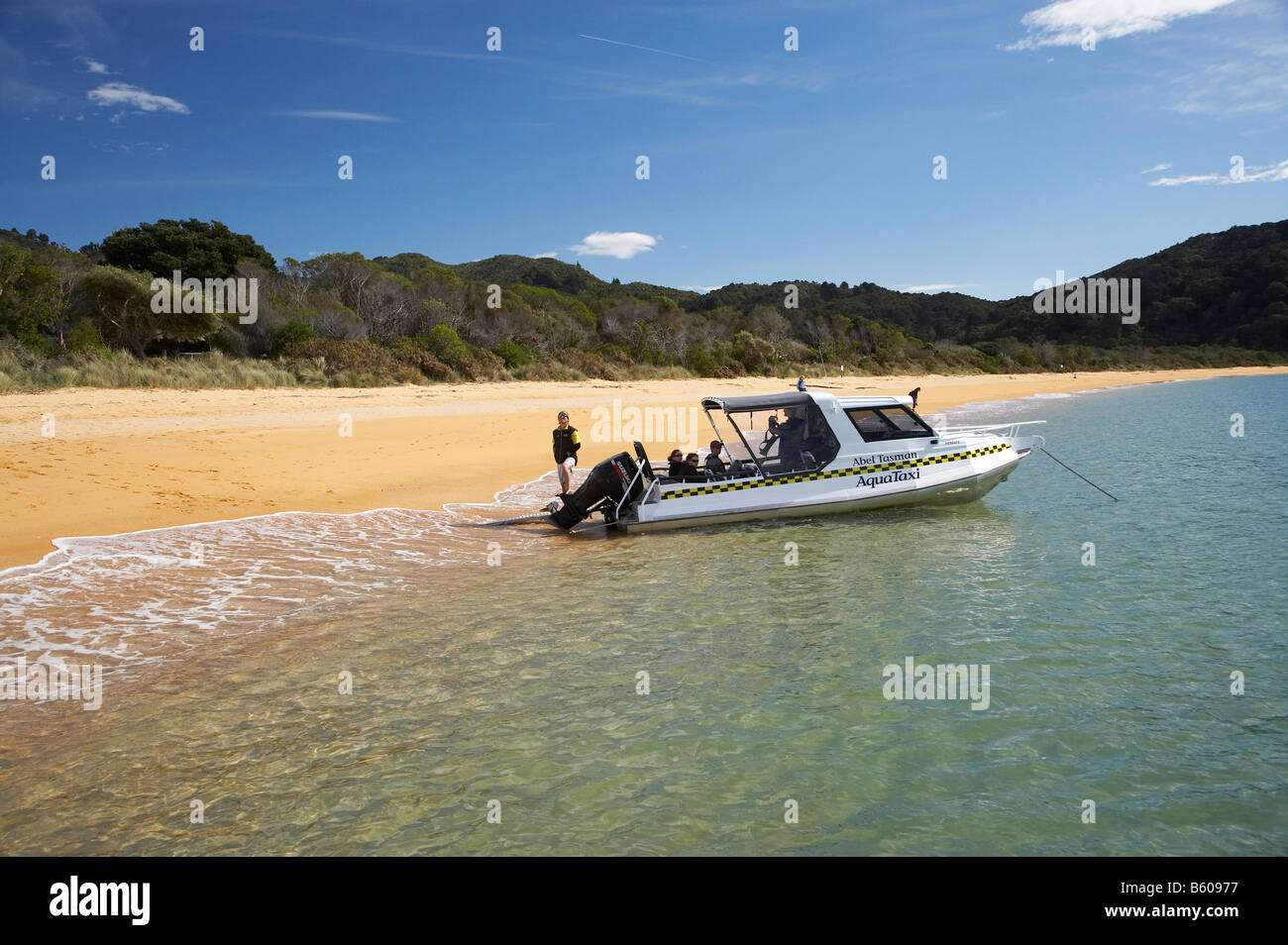 Water Taxi Totaranui Abel Tasman National Park Nelson Region South ...